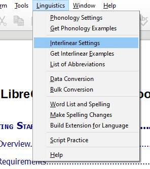 LibreOffice Tools: Language Write-Ups for Minority Languages